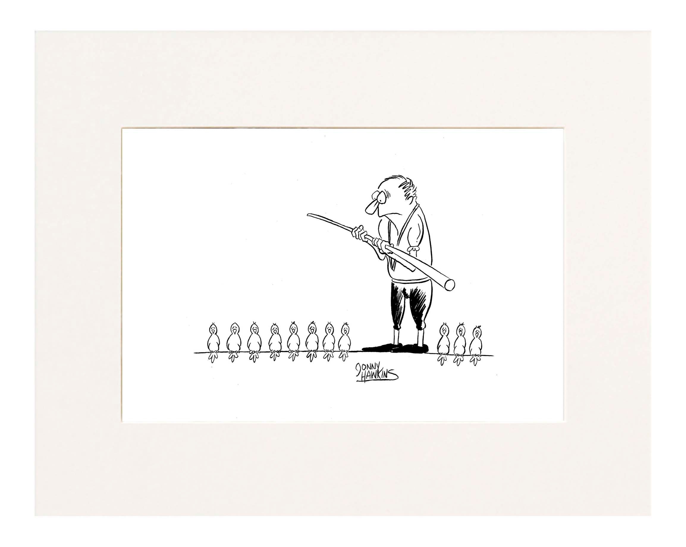 Jonny Hawkins High Wire Cartoon Print – CartoonStock