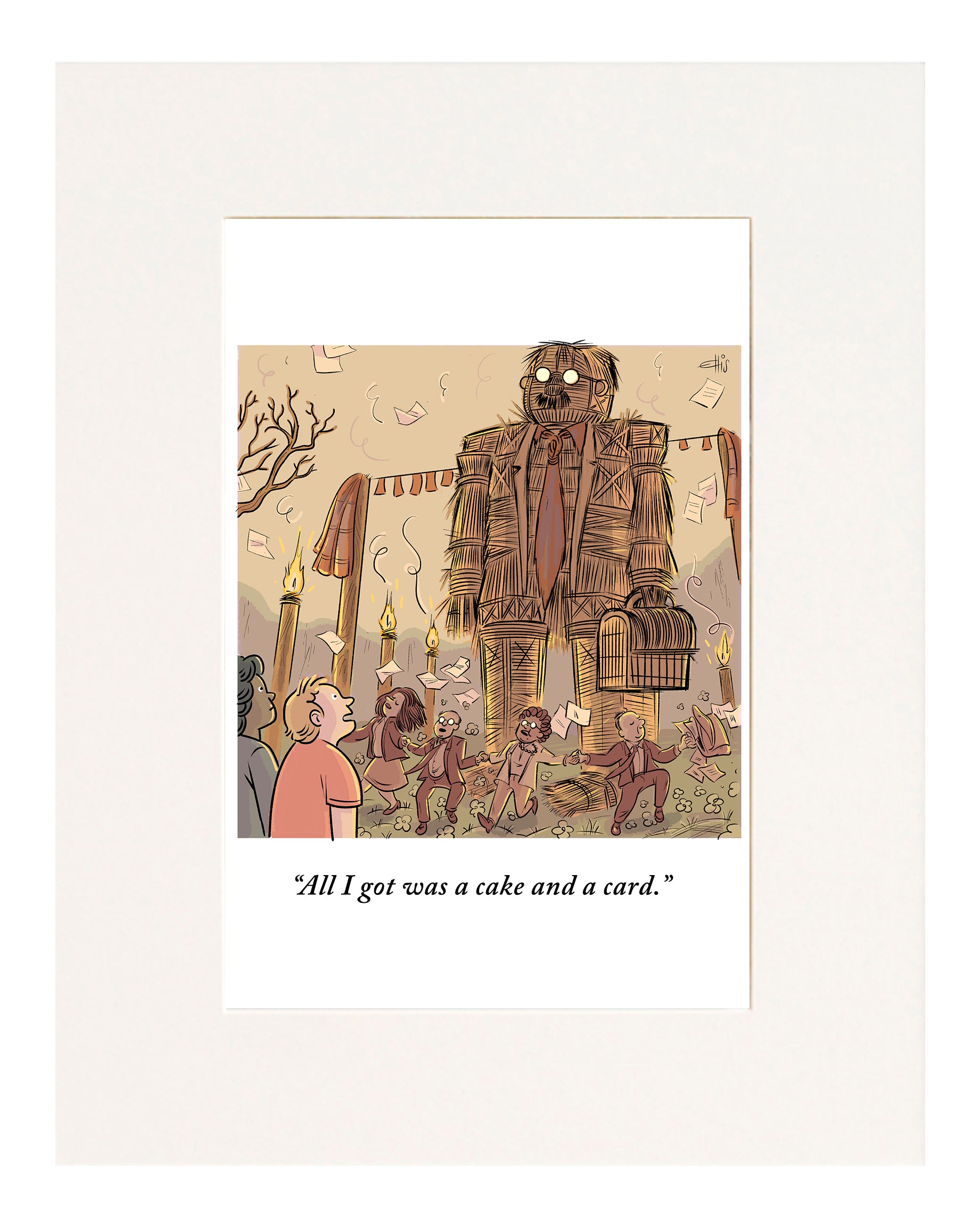 Ellis Rosen Caption Contest 156 (Personalized) Cartoon Print – CartoonStock